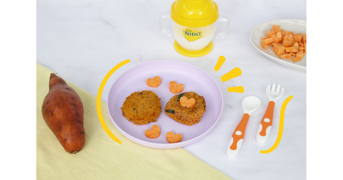 Receta de Hash Brown de Camote | Nestlé FamilyNes